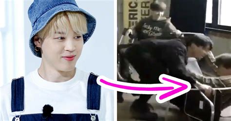 10 Times Btss Jimin Couldnt Win Against His Biggest Enemy Chairs