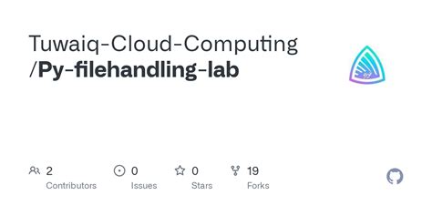 GitHub Tuwaiq Cloud Computing Py Filehandling Lab