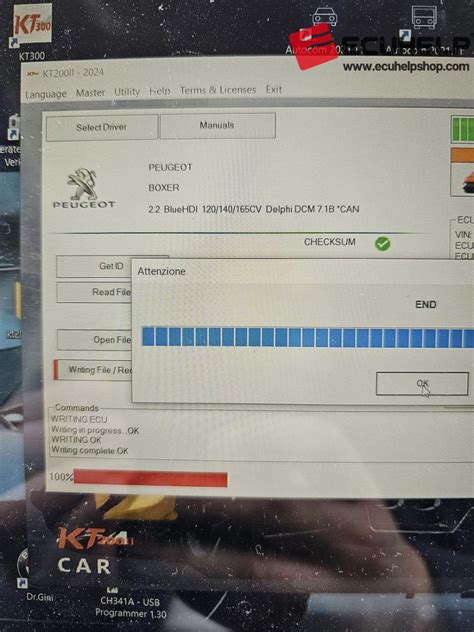 ecuhelp kt200ii read and write dcm 7 1b via obd
