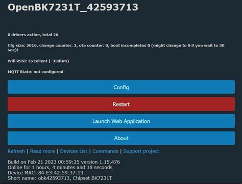 Issues Update Ota From Version 115476 To Lastest · Issue 712 · Openshwprojectsopenbk7231t