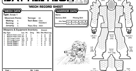 BattleTech Engineer Battletech Encyclopedia Formerly Master Unit List