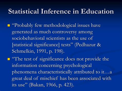 Ppt Introduction To Statistical Inference Powerpoint Presentation