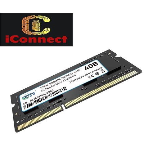 Skihotar Ram 4gb Ddr3 1600mhz Sodimm Best For Notebooklaptop Shopee