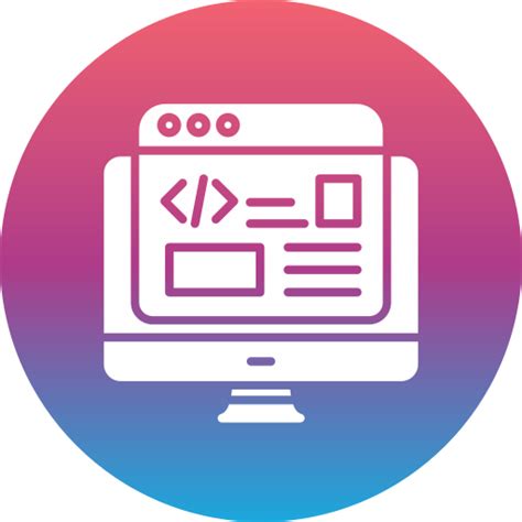 Developer Generic Flat Gradient Icon