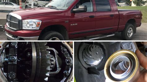 How To Replace Front Axle Seal On Ram 2500 Quick And Easy Youtube