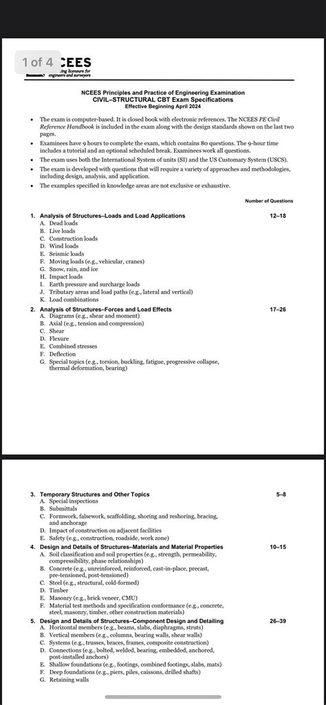 Pe Civil Structural Exam Prep R Structuralengineering