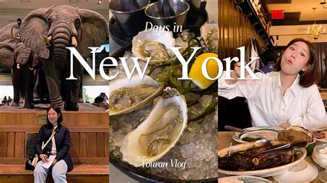 Vlog 뉴욕 여행 Ep3 뉴욕 맛집 브이로그 피터루거 스테이크 하우스 칙필라 그랜드 센트럴 오이스터 바 센트럴