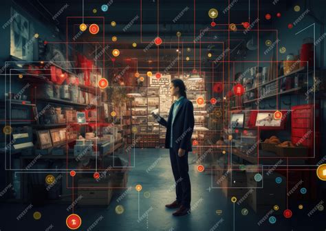 Premium Ai Image A Visual Representation Of Ai Algorithms Dissecting Consumer Behavior