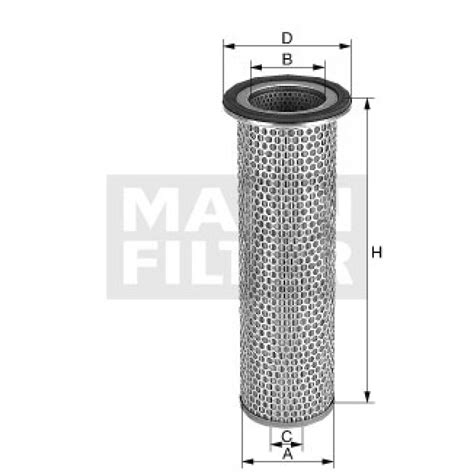 Secondary Air Filter Mann Filter C 12 100 X