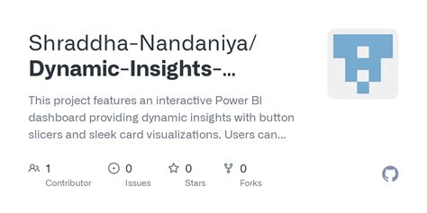 Dynamic Insights Dashboard With Power Bireadmemd At Main · Shraddha Nandaniyadynamic Insights