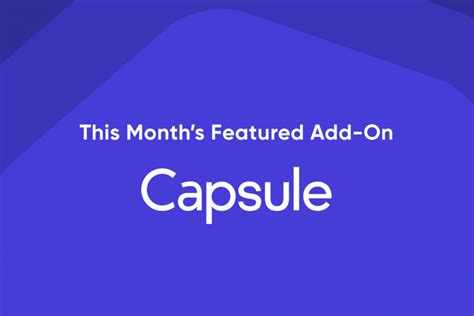 This Months Featured Add On Capsule Crm Gravity Forms