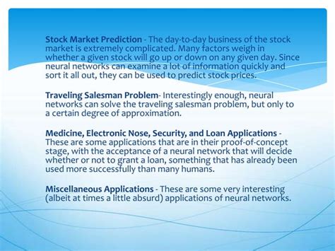 Neural Network And Its Applications Pptx Internet Computing