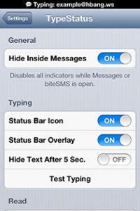 Get Alerts Or A Status Bar Icon When Someone Is Typing An IMessage