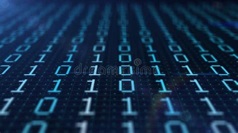 Technical Environment Programming Binary Code In The Future Modern