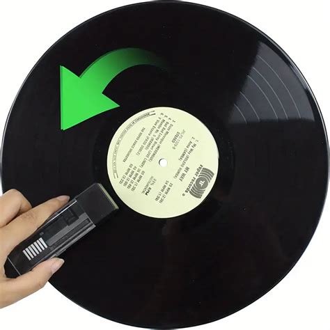 1pc Diy 비닐 레코드 청소 키트 안티 스태틱 벨벳 브러시 Lp 레코드 및 스타일러스 클리너용 비닐 레코드 클리너