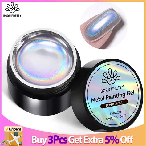 Голографический Гель-лак для ногтей BORN PRETTY, 5 мл | AliExpress