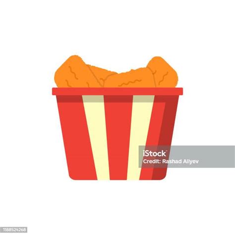 너겟 치킨 색상 아이콘입니다 Ui 및 Ux 웹 사이트 또는 모바일 응용 프로그램에 대한 빠른 발 아이콘의 간단한 라인 개요 벡터 0명에 대한 스톡 벡터 아트 및 기타 이미지