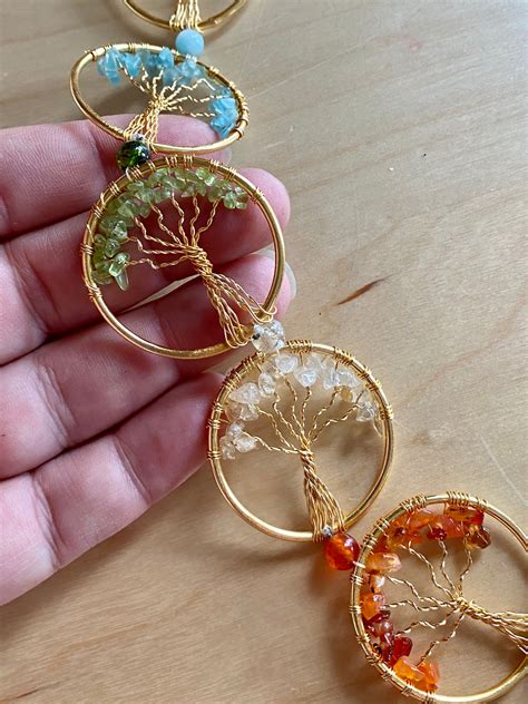 Tree Of Life Wall Decor Window Hanging Etsy