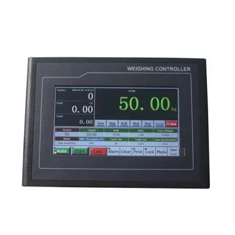 Supmeter DC V Touch Screen Bagging Equipment Weighing Indicator Load Cell Controller Packing