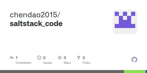 GitHub Chendao2015 Saltstack Code
