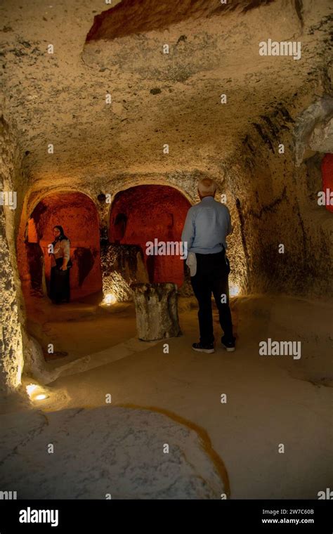 05 09 2017 Turkey Derinkuyu Nevsehir Church In The Multi Storey Underground City Of