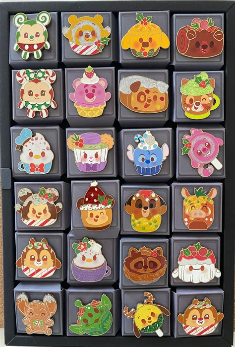 Limited Edition Disney Munchling Christmas Pins Disney Pins