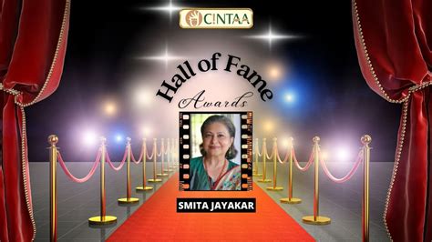 Hall Of Fame Awards Ms Smita Jayakar Youtube