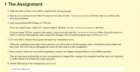 Solved 1 The Assignment 1 Make Sure That You Have