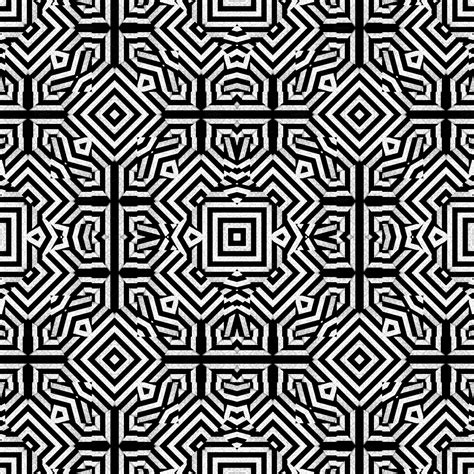 Sharp Geometric Arabesque Seamless Pattern Graphic Patterns