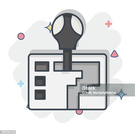 아이콘 자동 변속기 자동차 부품 기호와 관련이 있습니다 만화 스타일 심플한 디자인 편집 가능 간단한 일러스트레이션 교통에 대한 스톡 벡터 아트 및 기타 이미지 Istock