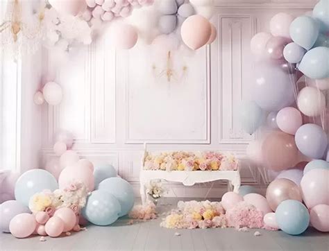 بک دراپ عکاسی تولد گرافیک با طعم تربچه طرح لایه باز