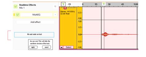 Rendering Individual Tracks Adding Features Audacity Forum
