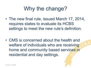 HCBS Final Rule PPTX