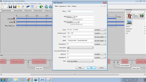 Problem With Rating And Slider Responses Online Experiments Psychopy