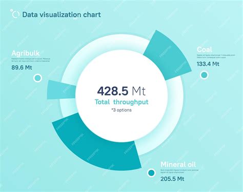 Premium Vector Vector Pie Chart Design Modern Template For Creating