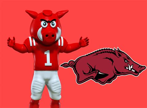 Arkansas Razorbacks Mascot Drawing 2025