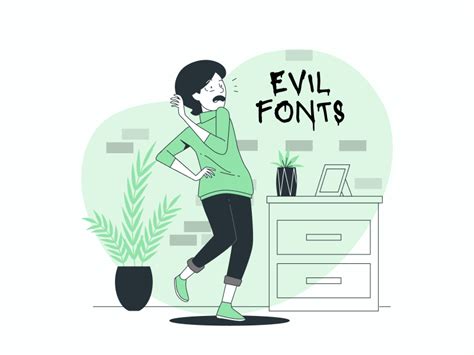 10 Evil Fonts On Google Docs Google Slides