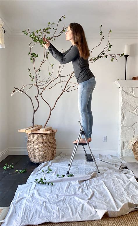 How To Make A Fake Tree 3 Faux Real Simple Steps To A Diy Artificial