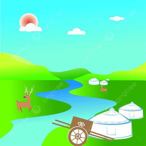 초원 풍경화 벡터 목초지 만화 손으로 그린 Png 일러스트 및 벡터 에 대한 무료 다운로드 Pngtree