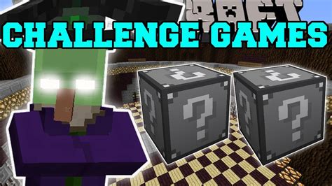 Minecraft Mob Stack Challenge Games Lucky Block Mod Modded Mini