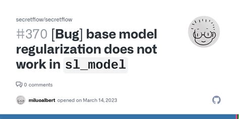 Bug Base Model Regularization Does Not Work In `slmodel` · Issue