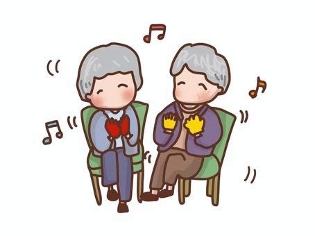 音楽療法イラスト｜無料イラスト・フリー素材なら「イラストac」