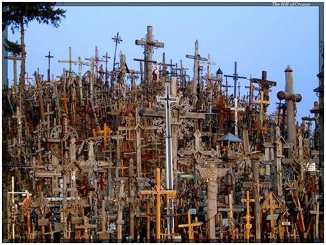 Hill Of Crosses In Lithuania Moolf