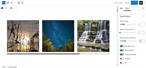 creating slides with the carousel slider block wordpress plugin wp tavern