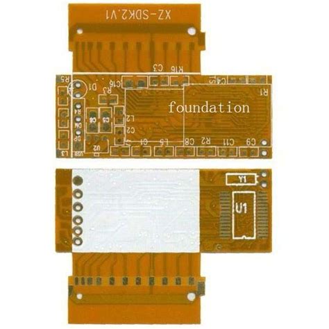 Double Sided Flexible Flat Printed Board Membrane FPC Circuit FPC Circuit And Membrane Circuit