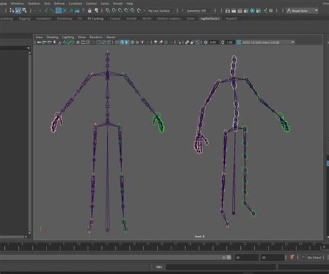 Artstation Unreal 5 Skeleton Editor Maya Game Assets