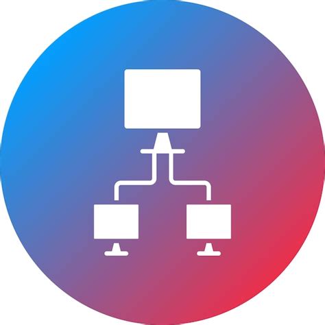 Premium Vector Computer Networking Icon Vector Image Can Be Used For