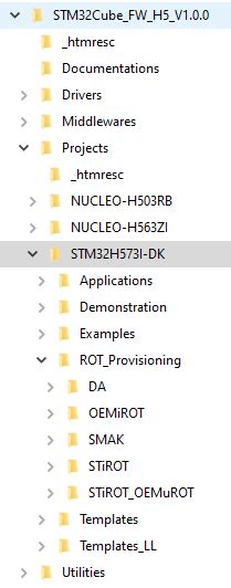 Security How To Start With Da Access On Stm32h573 And H563 Trustzone Disabled Stm32mcu Stm32mcu