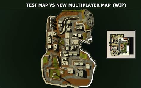 FPS Map Location Of Buildings And Roads