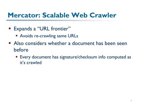 Ppt Scalable Web Crawling And Basic Transactions Powerpoint